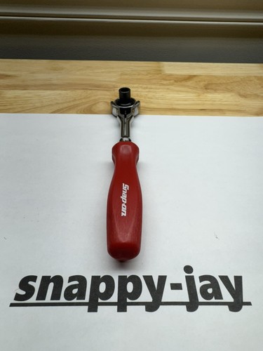 Snap-on Tools USA NEW RED 1/4" Hex Hard Grip SWIVEL Head BIT Ratchet ...