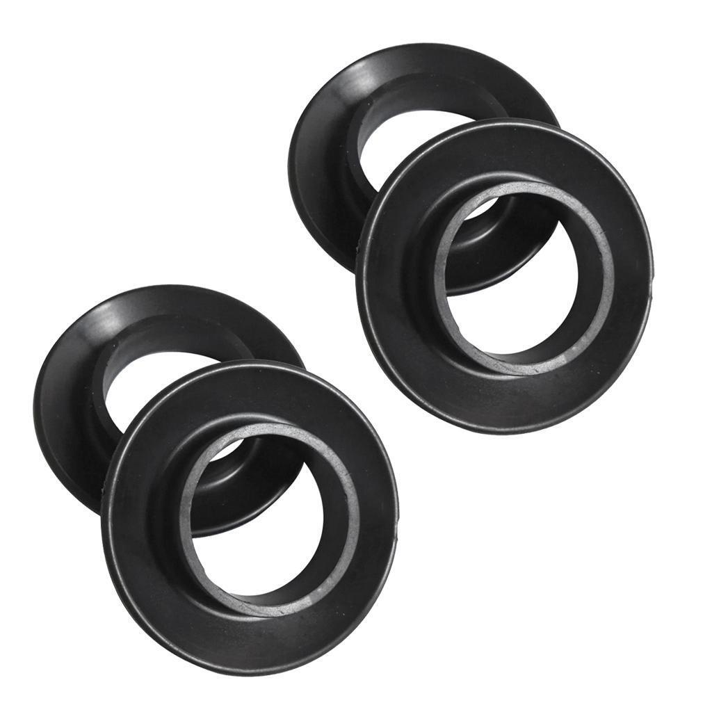 2 Pairs Universal Rubber Kayak Oar Paddle Shaft Drip Rings 1.18inch ...