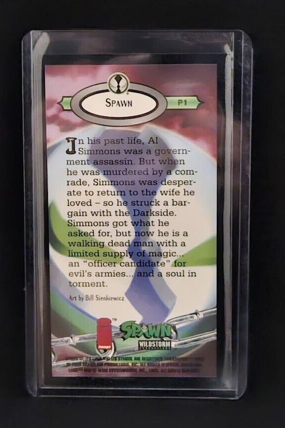 1995 Spawn Widevision ~ Painted Chase Card ~ Spawn P1 | eBay