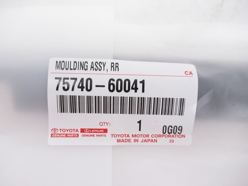 FACTORY LEXUS LX470 TOYOTA LAND CRUISER MOULDING ASSY REAR LEFT ...