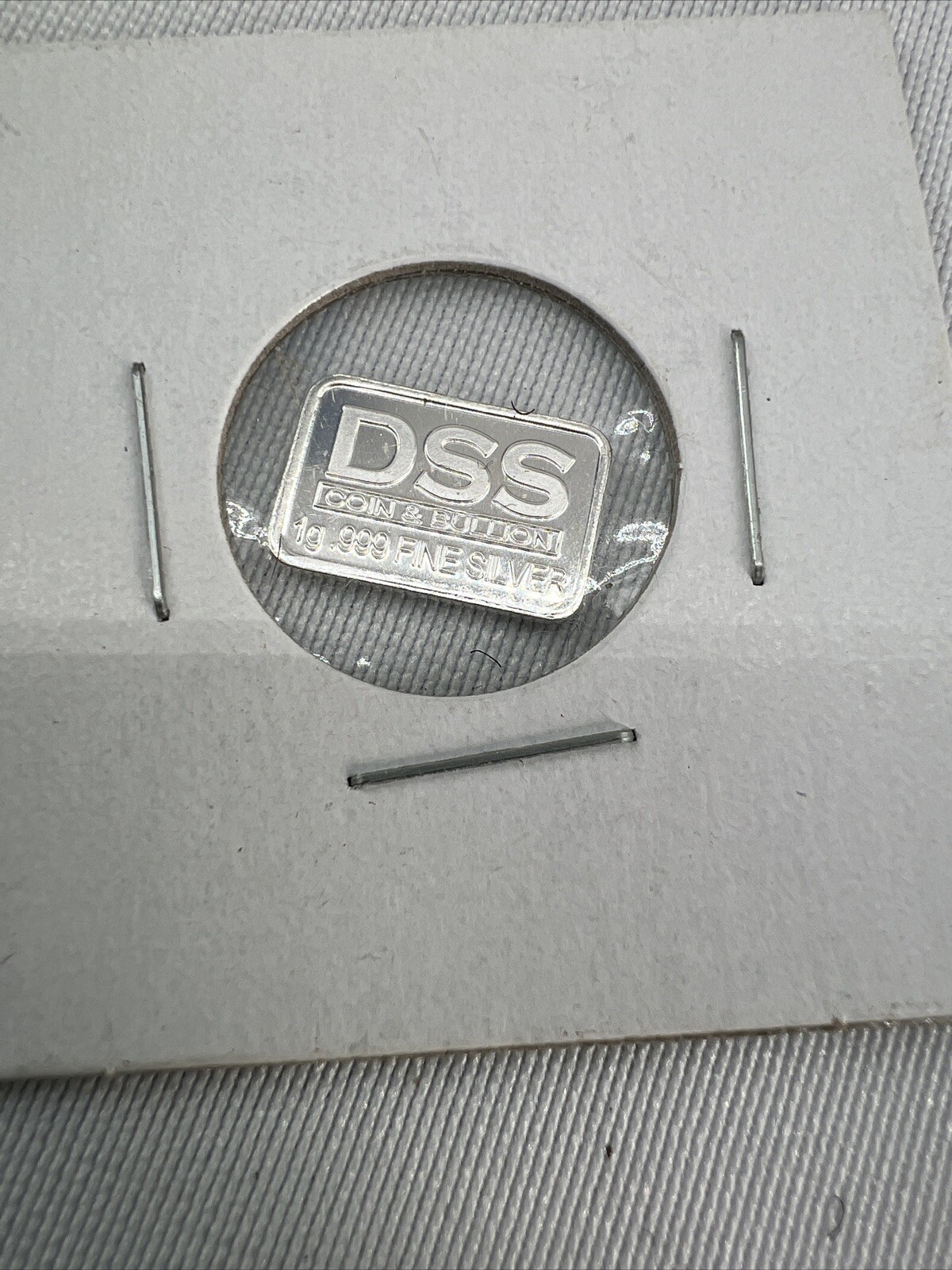 Rare Proof DSS Coin & Bullion - 1 GRAM .999 Fine Pure Solid Silver ...