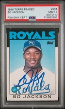 Bo Jackson Rookie Card Value – Updated July 2025