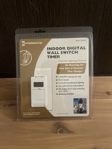Intermatic INDOOR DIGITAL WALL SWITCH TIMER (Brand New | NIB | Factory ...