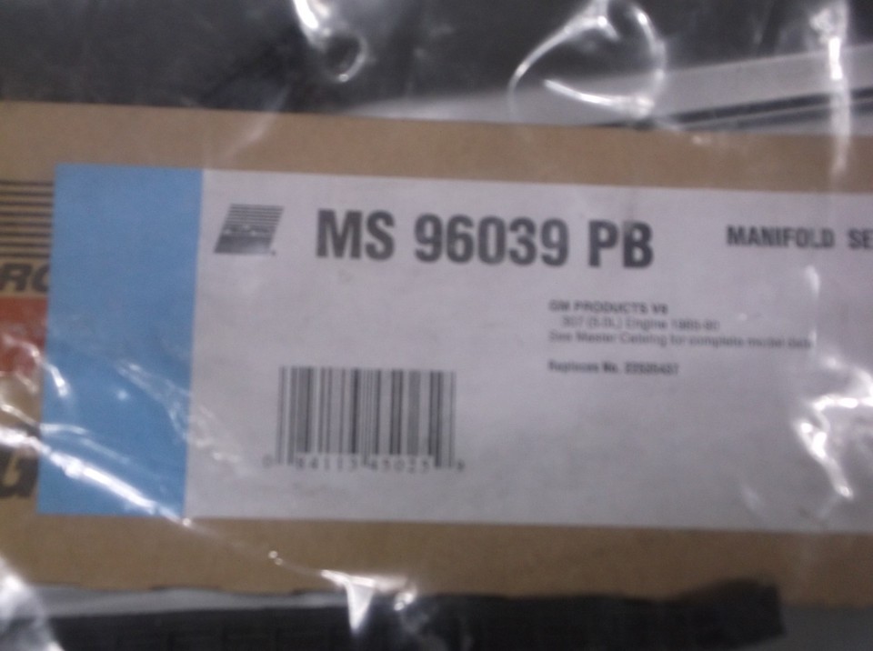 Fel-Pro MS96039 PB Intake Manifold Set 1970 through 1990 Oldsmobile 260 ...