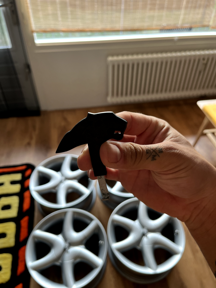 Antera 125 twin 3 spoke NOS trispoke new old stock 7x15 4x100 retro ...