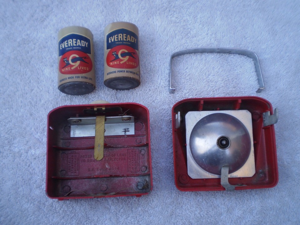 DELTA BUDDY Square Flashlight 1949 | eBay