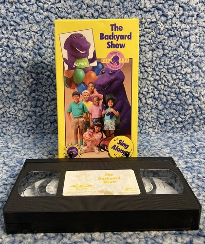 Barney & The Backyard Gang: The Backyard Show VHS 1988 RARE OOP Kids ...