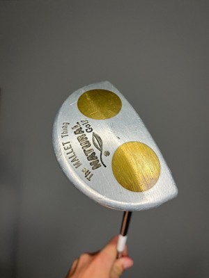 Natural Golf The Mallet Thing Putter Center Shaft 34" | eBay