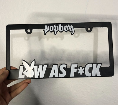 LOW ASF LICENSE PLATE JDM POPBOY BRAND | eBay