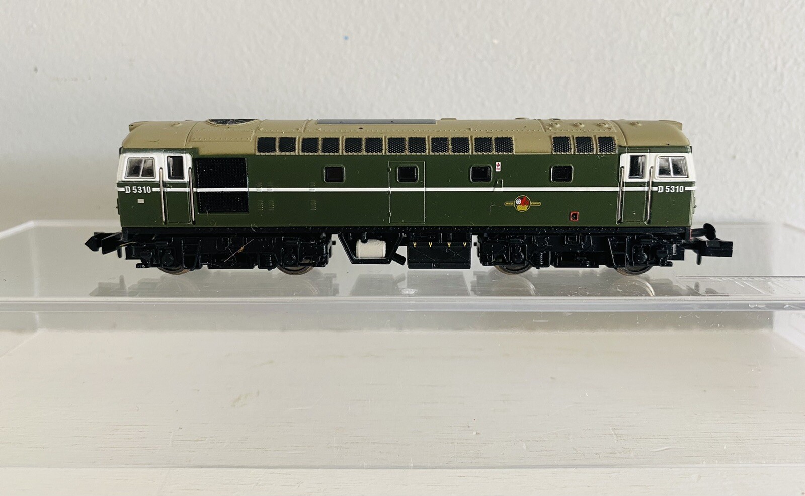 Dapol 2d-028-002 N Gauge Class 26 D5310 BR Green Small Yellow Panels ...