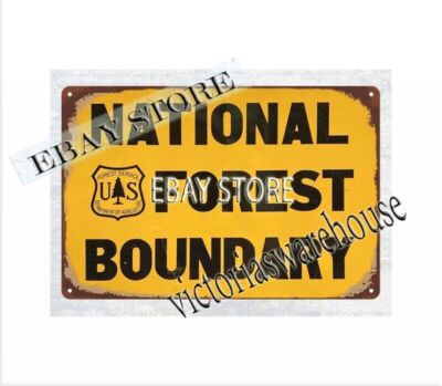 Boundary Conservation metal tin sign cottage shops | eBay Australia