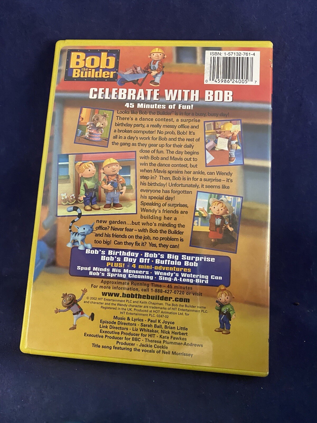 Bob the Builder Celebrate with Bob--DVD Like | Grelly USA