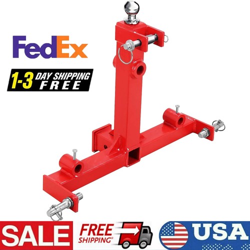 3 Point Hitch Attachment W/Trailer Gooseneck Trailer Ball Drawbar for ...