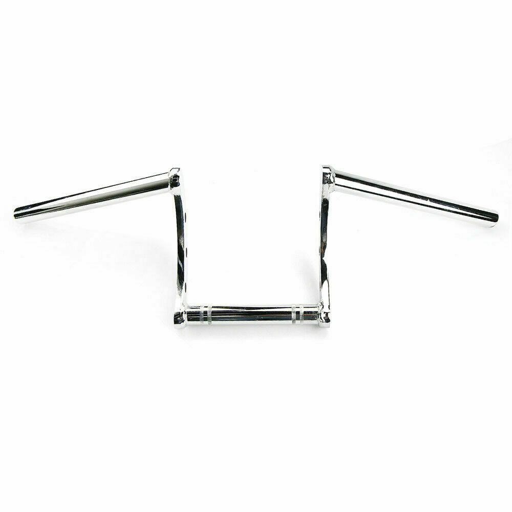 Motorcycle Handlebar Drag Chrome 1" 25mm Z Bars Pullback Handle Bar For ...
