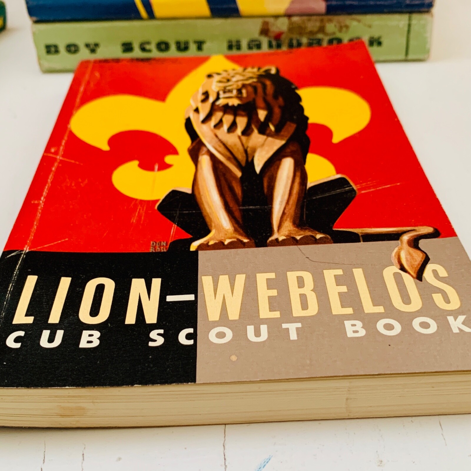 6 VINTAGE Boy Scout Handbooks Cub Scout Books First Aid Field Guides 1950s 60s | eBay