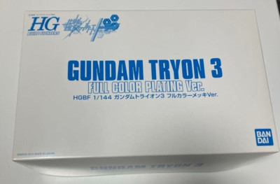Bandai HG 1/144 Gundam Tryon 3 Full Color Plating Ver. Build Fighters ...