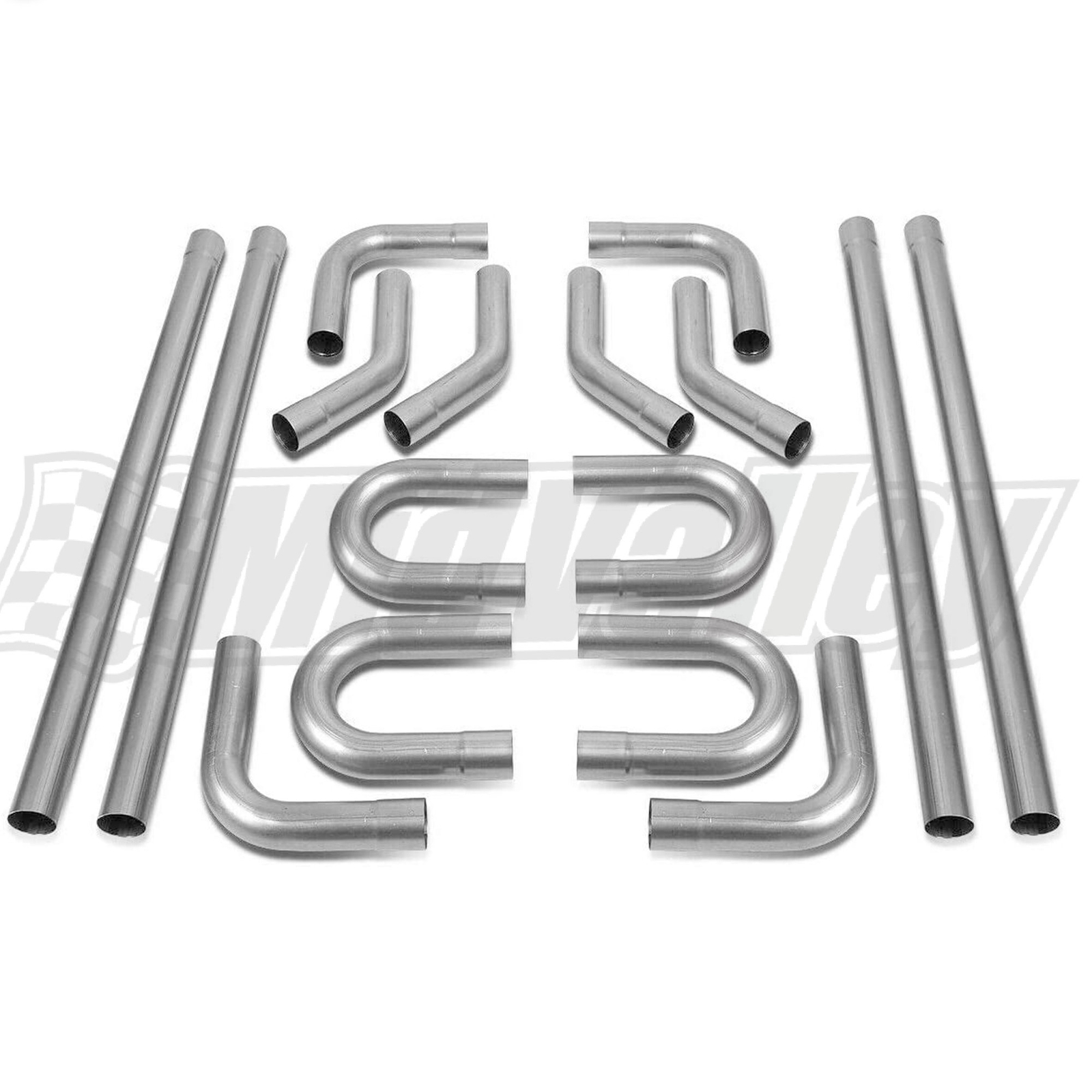 16x Universal 3”Custom Exhaust Tubing Mandrel Bend Pipe Straight U-Bend ...