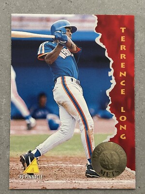 1995 Pinnacle New York Mets Baseball Card #173 Terrence Long | eBay