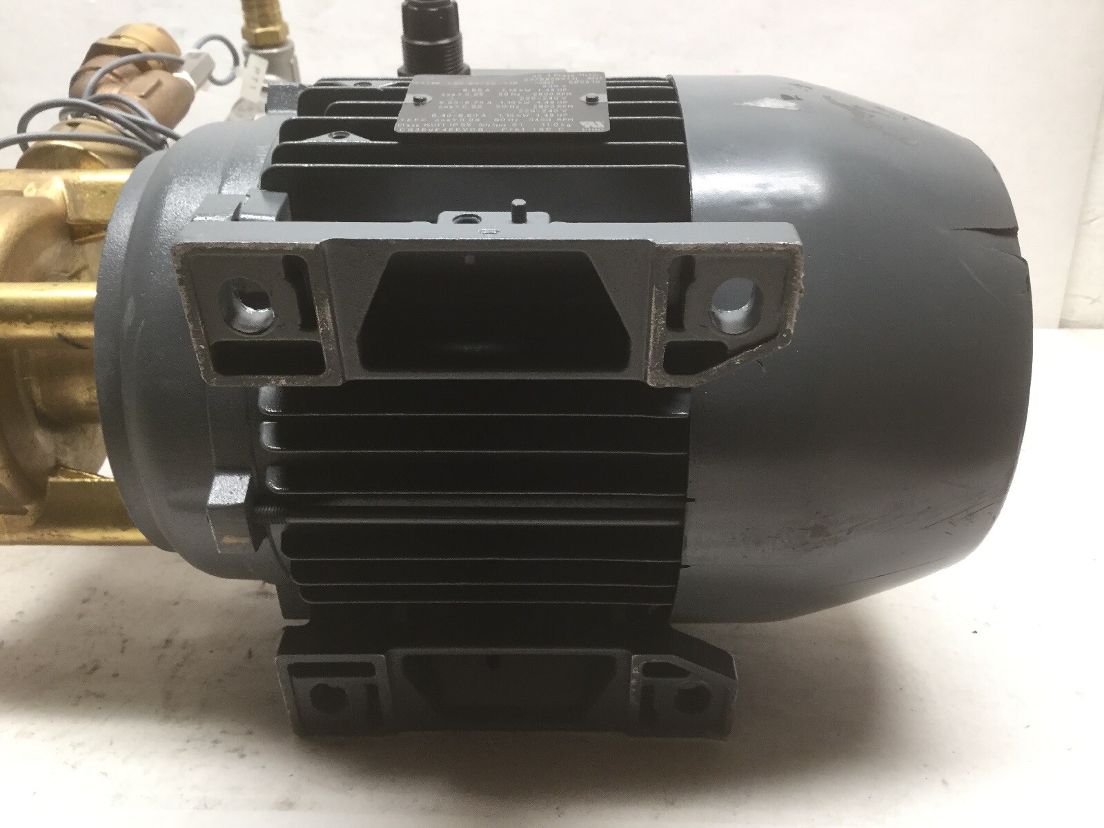 Speck Pumpen Pump ID: 13213 ATB LBF 80/2C-11R Single Phase Motor ...