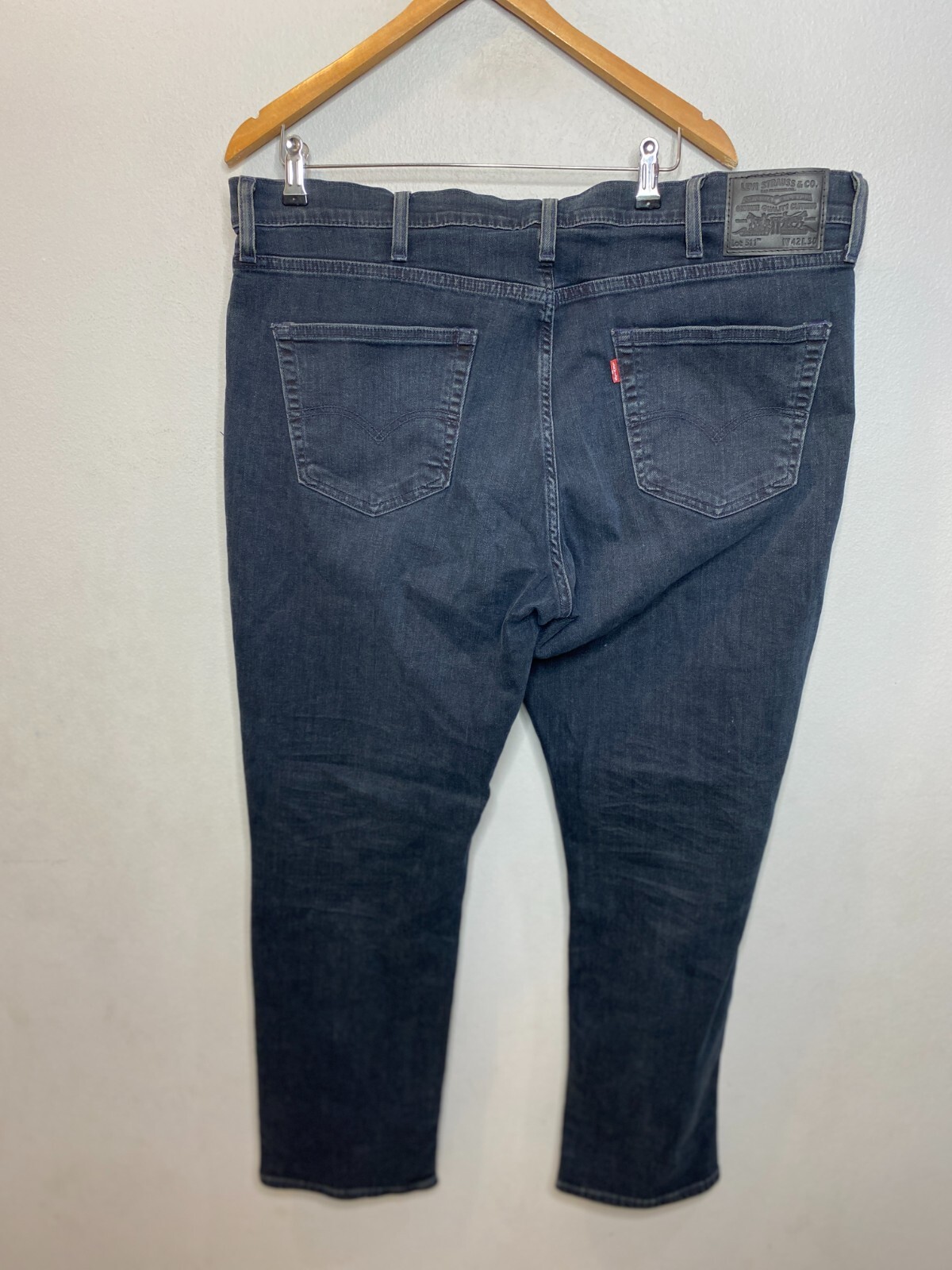 Levis Big E Premium Men's Denim Jeans Pants Size 42W 30L Black B90 | eBay