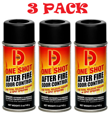 3 Pack BIG D INDUSTRIES GIDDS-880808 Fire D One Shot Odor Fogger, 5 Oz ...