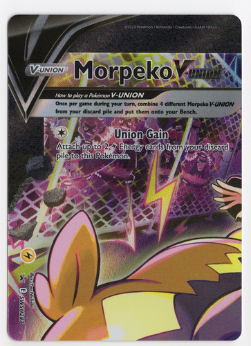 Morpeko V Union SWSH287 Promo Pokemon Card | eBay