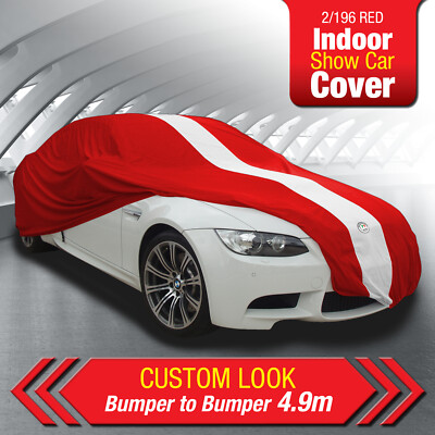 AUTOTECNICA 2/196 RED INDOOR SHOW CAR COVER FORD MUSTANG GT 2015-2023 ...