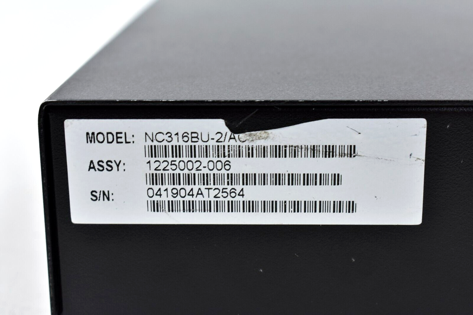 MRV Communications Xyplex NC316BU-2 Fiber Driver Chassis With EM316G/MX ...