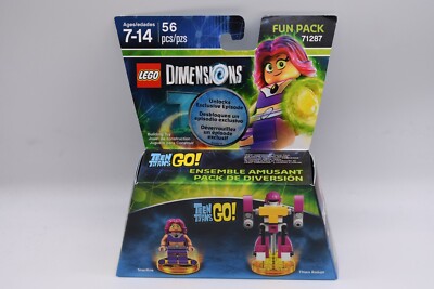 LEGO Dimensions 71287 Starfire Sealed NIB Teen Titans Go! Fun Pack ...