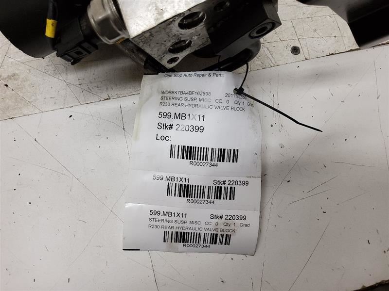 2007-2020, Mercedes-Benz SL550 R230, Rear Hydraulic Valve Block | eBay