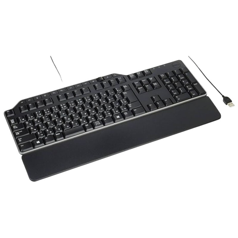 Dell KB522 Business Multimedia Keyboard with PALM WRIST REST and mouse ...