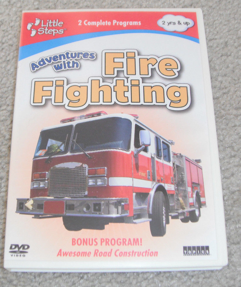 Childrens Video Little Steps: Adventures with Fire Fighting (DVD, 2009 ...