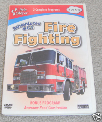 Childrens Video Little Steps: Adventures with Fire Fighting (DVD, 2009 ...