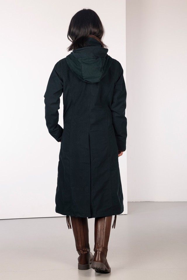 Ladies Long Riding Coat Women's Equestrian Full Length Waterproof ...