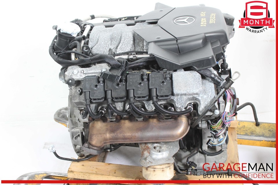 03-06 Mercedes W220 S430 4.3L V8 M113 Complete Engine Motor Block Assy ...