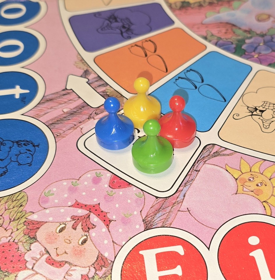 Vintage 1980s Strawberry Shortcake Rescues Fig Boot Board Game 99% ...