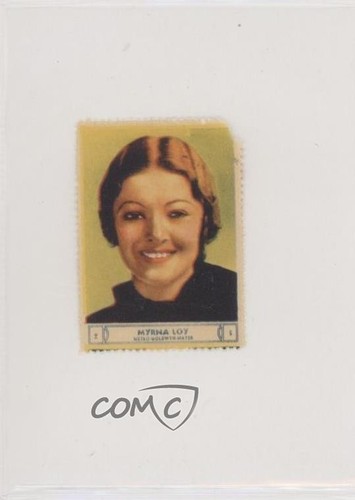 1932 National Screen Star Stamp Collection Myrna Loy h3a | eBay