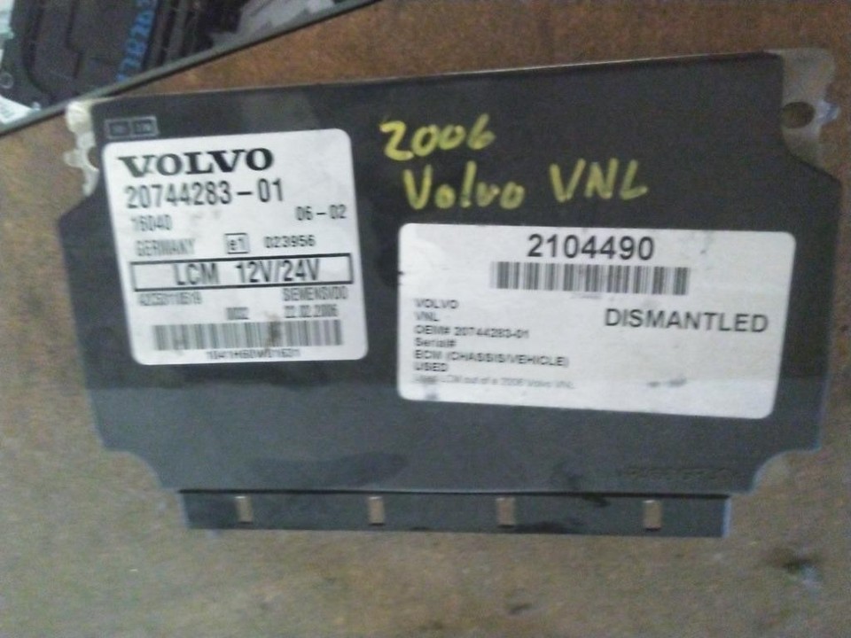 20744283-01 VOLVO VNL CHASSIS CONTROL MODULE (CCM) 3324811 | eBay