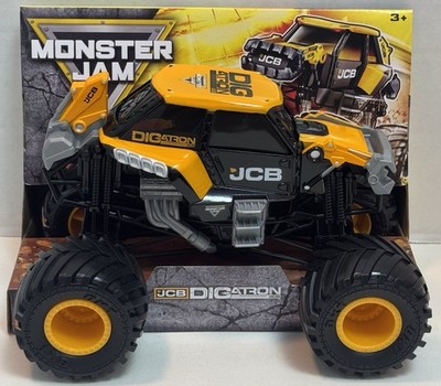 Monster Jam JCB DIGATRON Truck Series 25 Black Yellow 1/24 | eBay