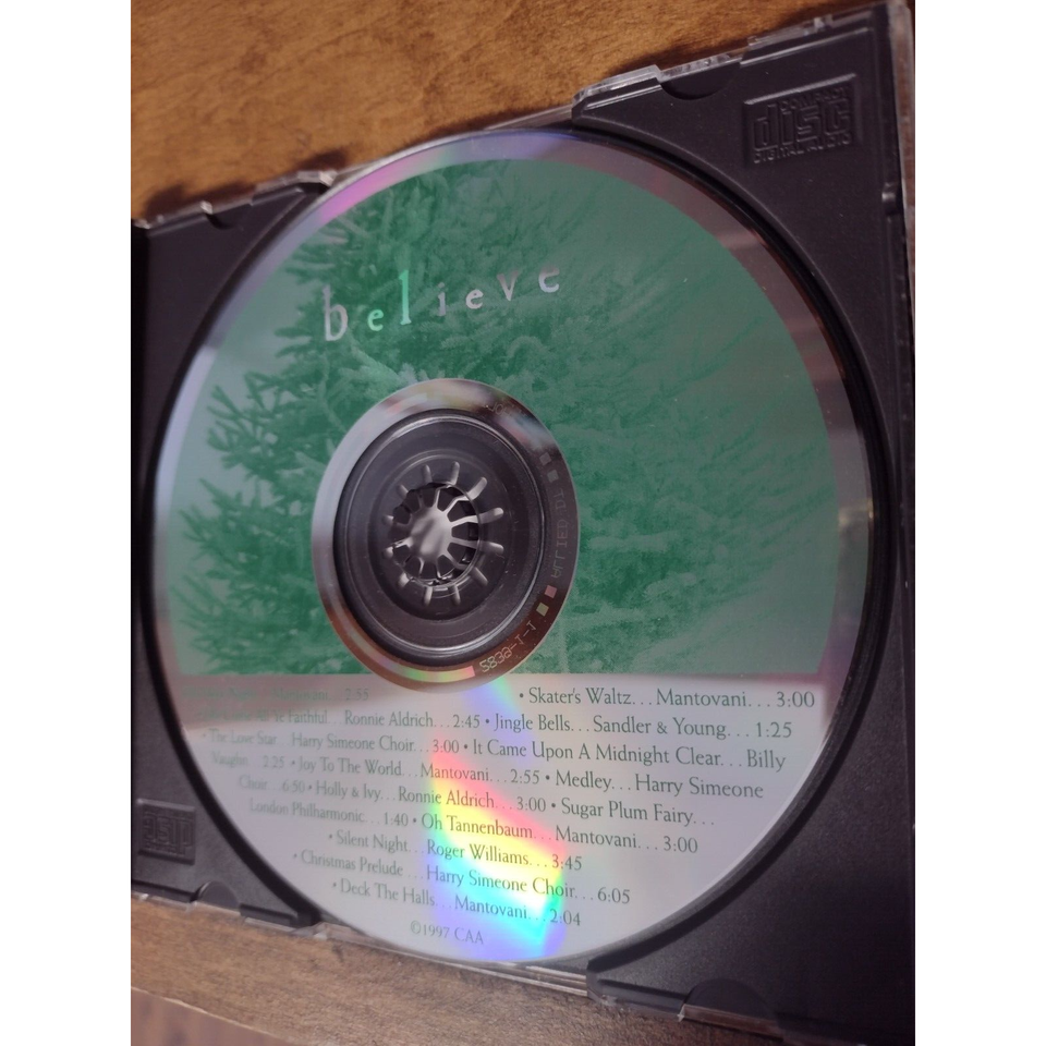 Believe - A Collection of Holiday Music by Various Artists (CD, 1997 ...