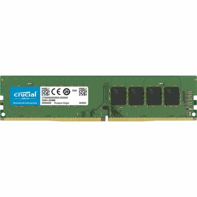 Crucial DDR4 4GB 2666MHz DIMM Module RAM Bank Desktop Computer Non-ECC ...