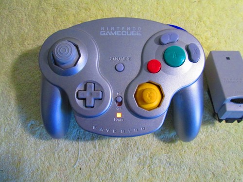 NINTENDO GAMECUBE WAVEBIRD WIRELESS CONTROLLER + RECEIVER DOL-005 | eBay