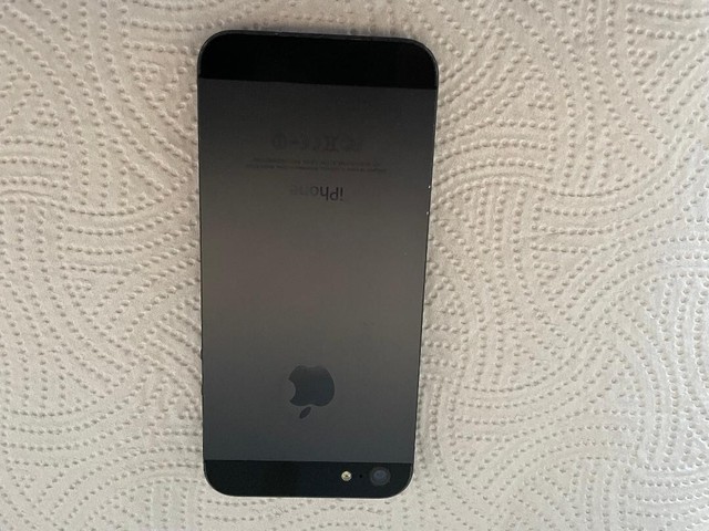 Apple iPhone 5 Model A1429 Black 16gb GSM Smartphone EE & Plusnet ...