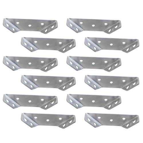 20 Pcs Right Angle Support Frame Furniture Corner Connector Brackets ...