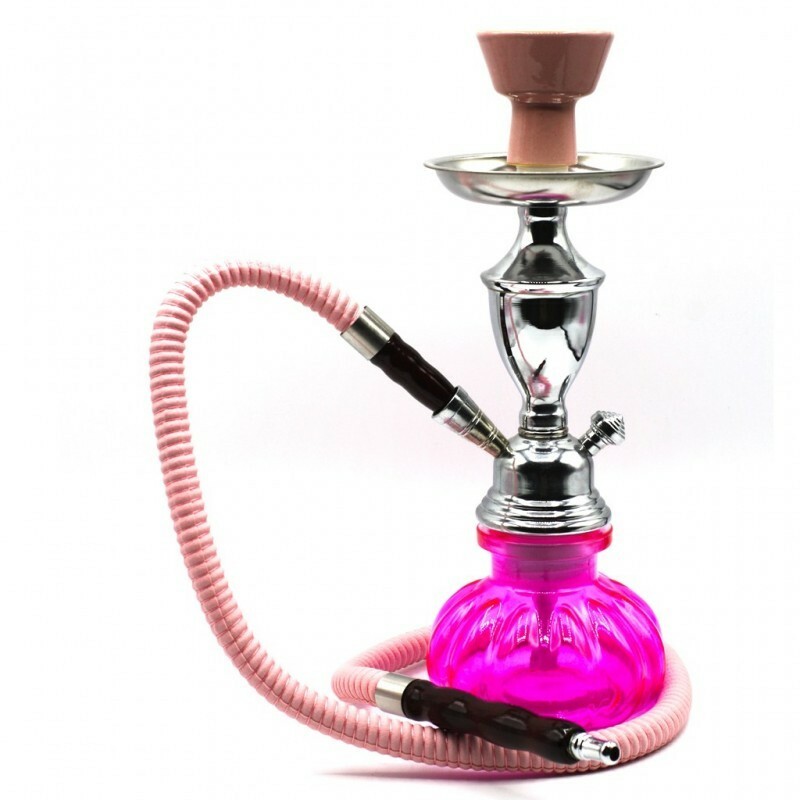 Hookah 1 Hose Smoking Nargila Glass Water Pipe Complete Personal ...