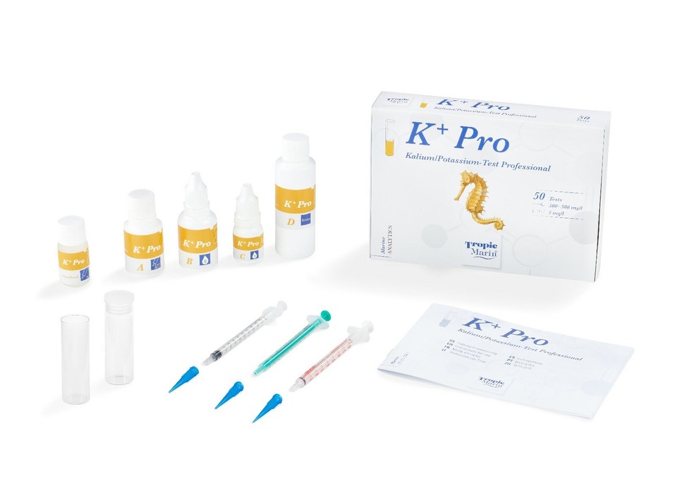 Tropic Marin Kalium-Test Kit Professional for Circa 50 Analysen | eBay