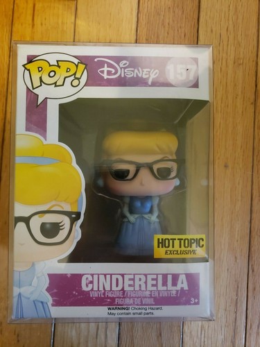 Funko Pop! Disney Cinderella Hot Topic Exclusive #157 w/ protector | eBay