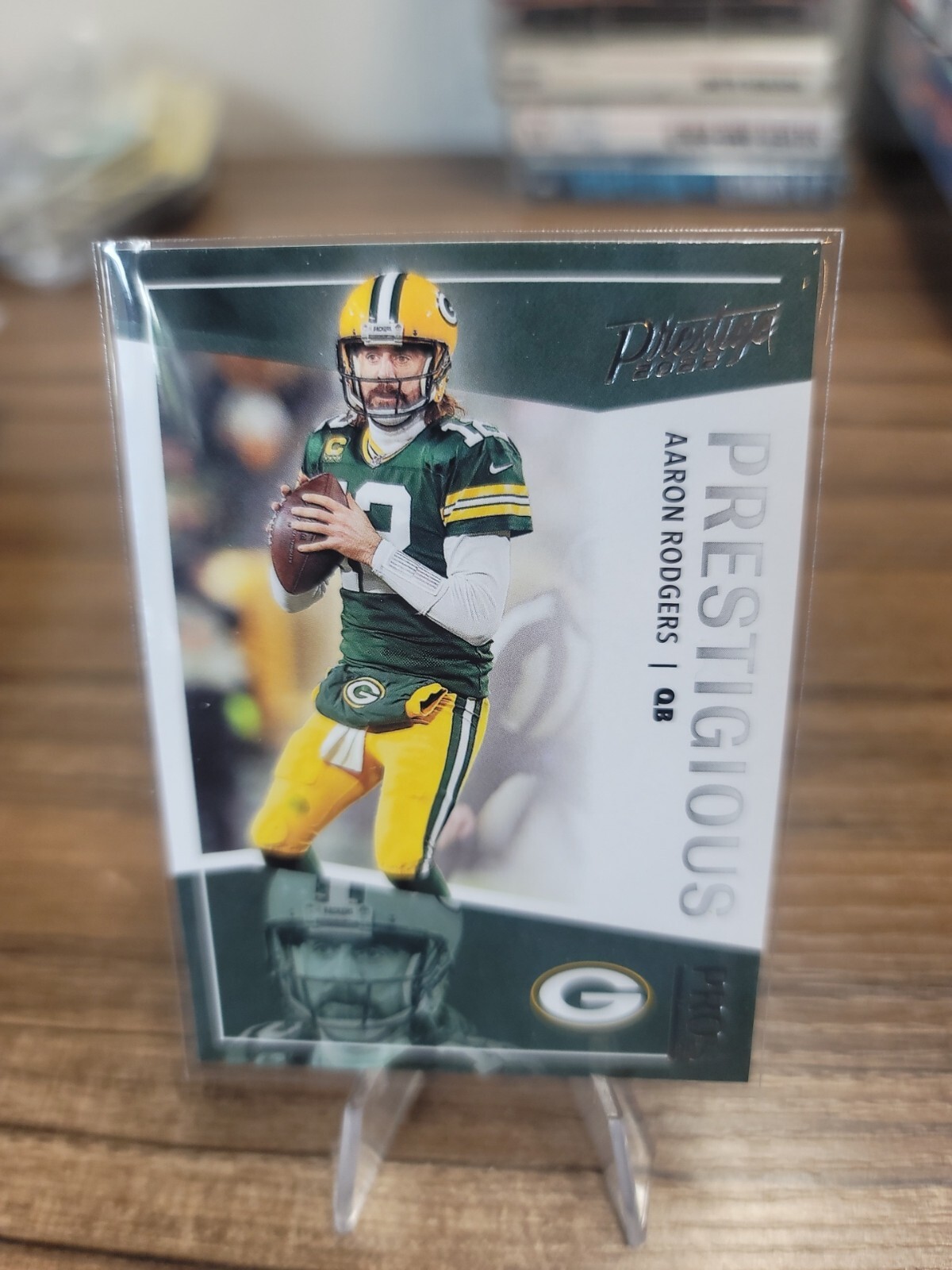 2022 Panini Prestige Aaron Rodgers Prestigious Pros Green Bay Packers ...