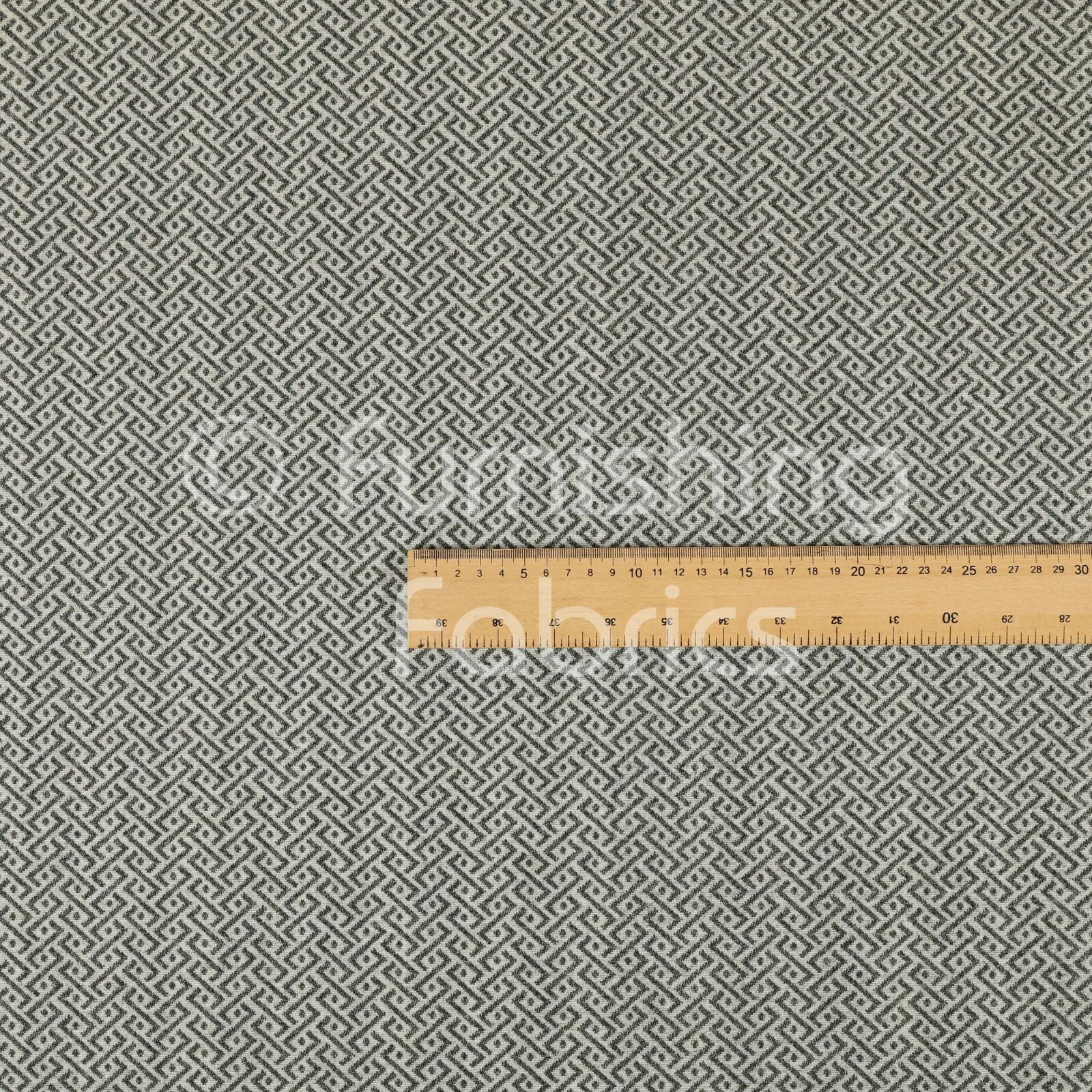 Soft Modern Geometric Pattern Wool Textured Grey Upholstery Furnishing ...