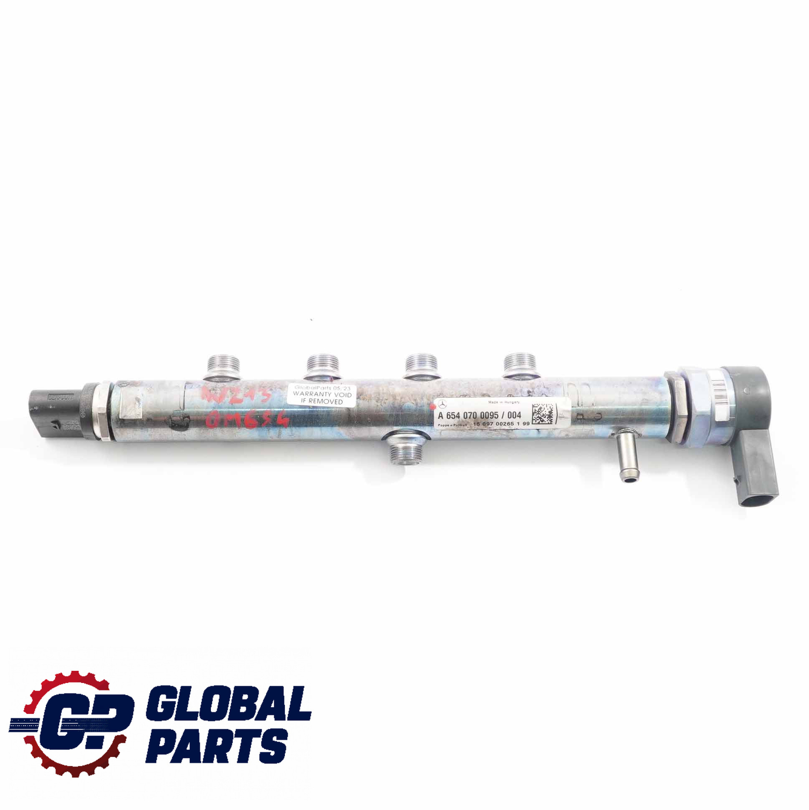 Fuel Injection Rail Mercedes W213 OM654 High Pressure Fuel Rail ...